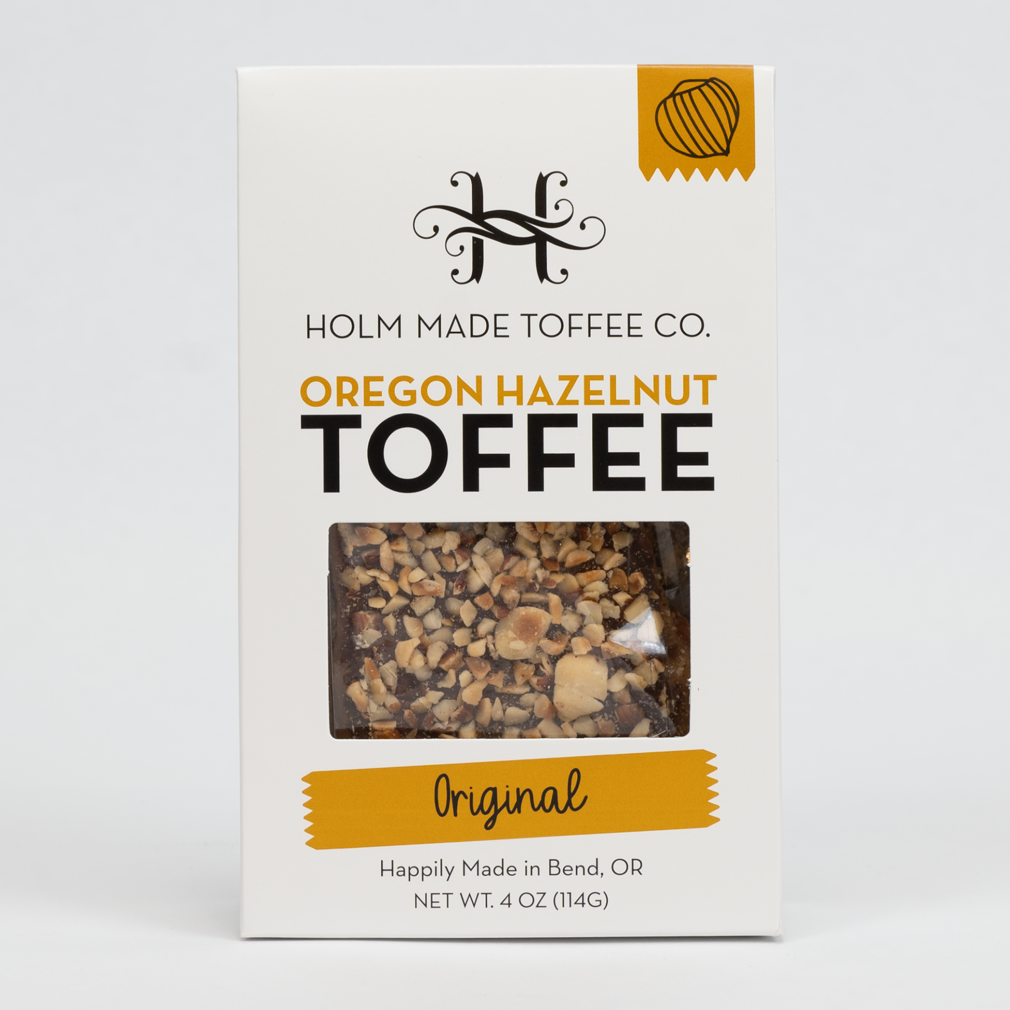 Holm Made Original Hazelnut Toffee, 4oz – Made In Oregon