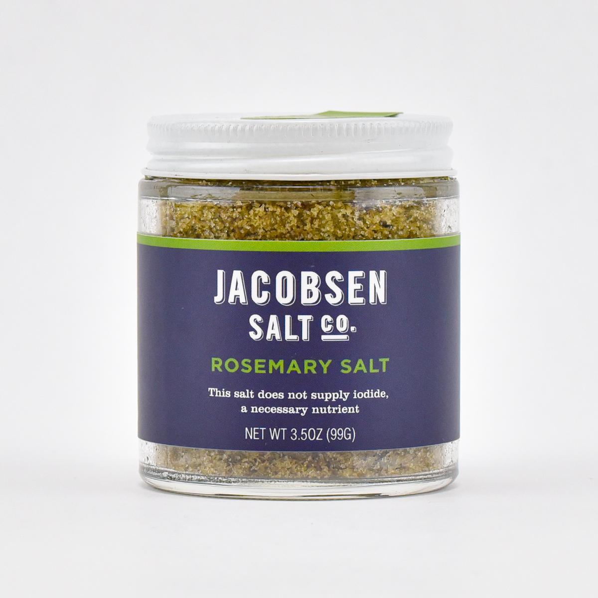 Jacobsen Salt Co. Infused Rosemary Salt, 3.52oz. | Made in Oregon ...