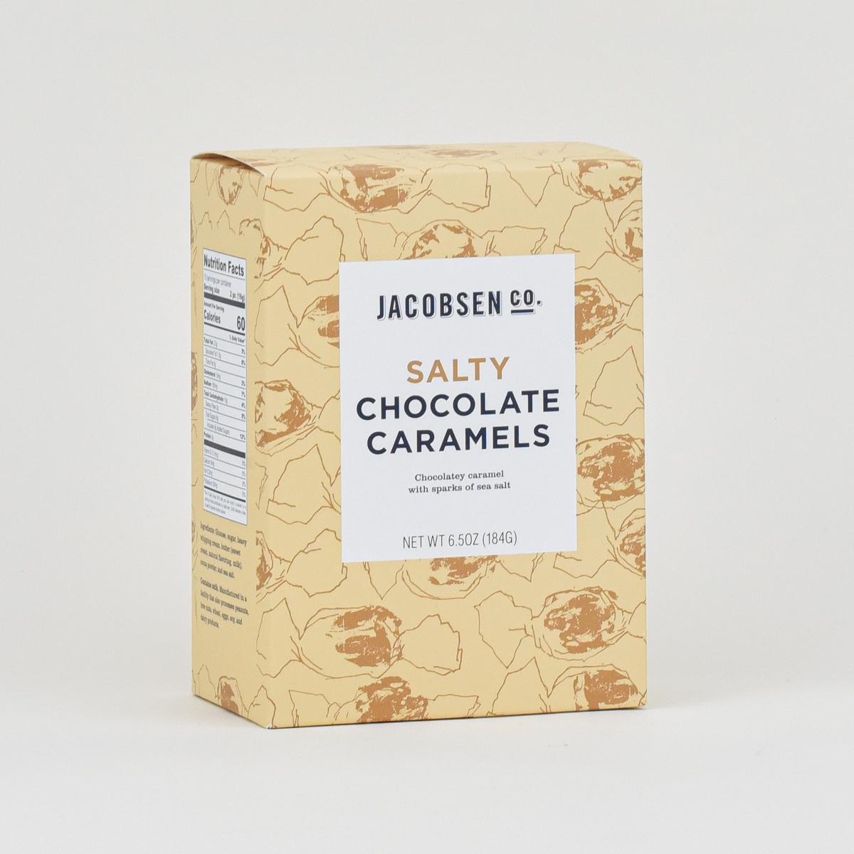 Jacobsen Salt Co. Salty Chocolate Caramels, 6.5oz.| Made In Oregon