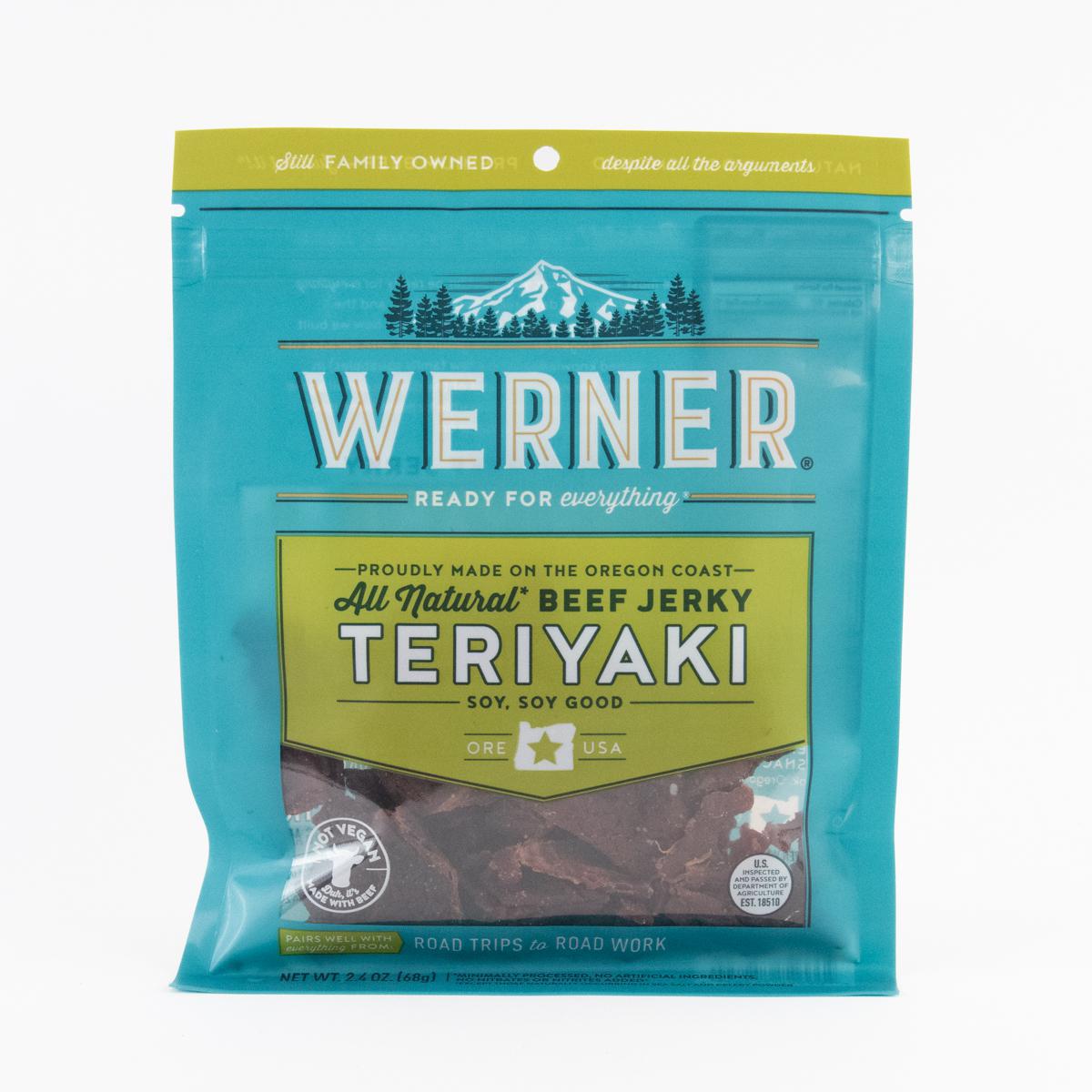 Werner Teriyaki Beef Jerky | Made In Oregon