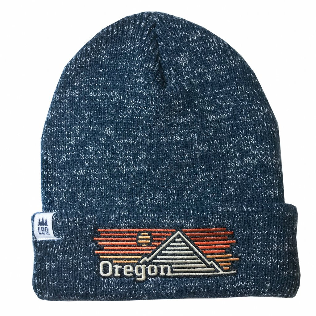 Little Bay Root Oregon Horizons Knit Beanie | Made in Oregon – Made In ...