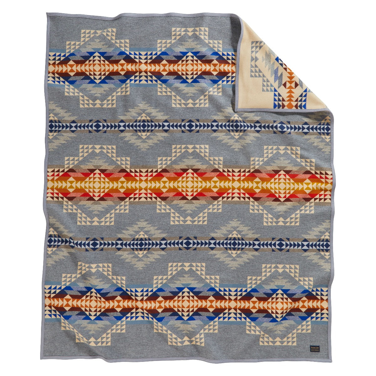 Pendleton Smith Rock Robe Wool Blanket, Twin | Made In Oregon