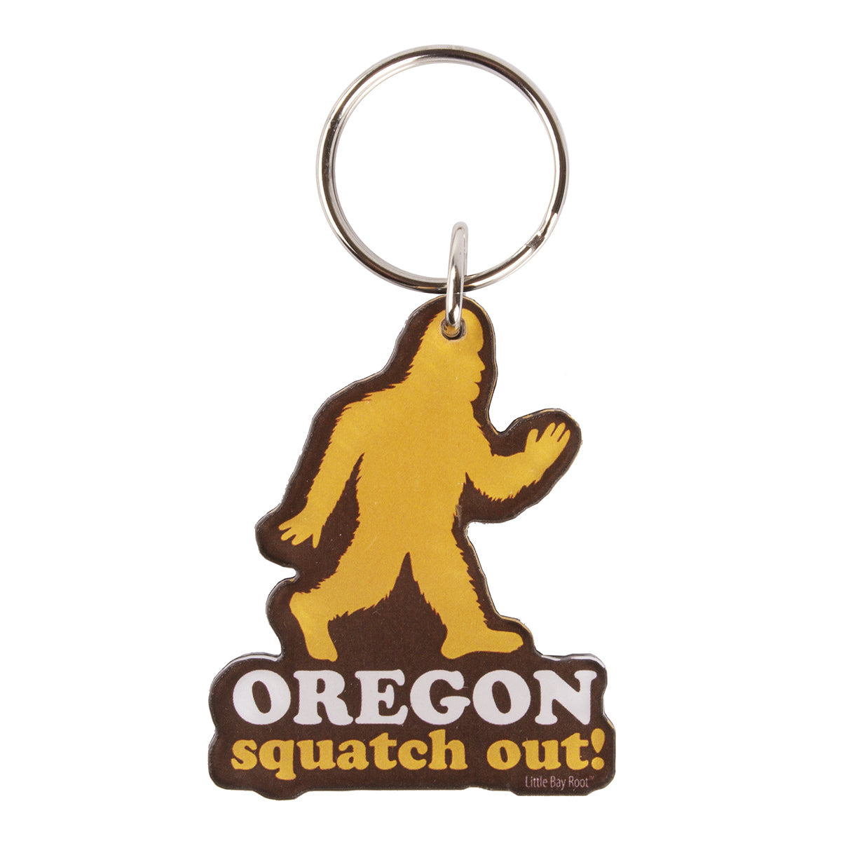 Little Bay Root Squatch Out Oregon Key Chain | Made in Oregon – Made In ...